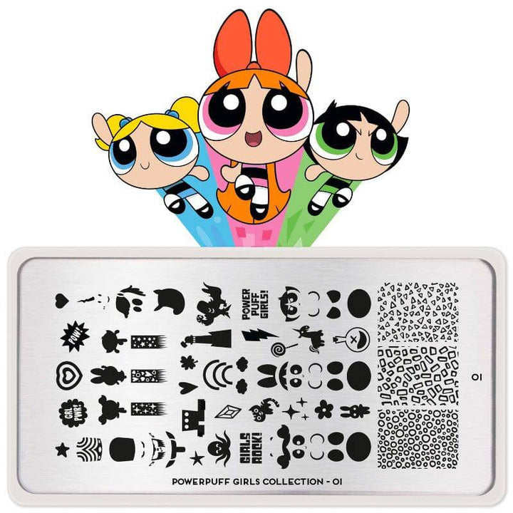 POWERPUFF GIRLS | Cartoon Nail Art Collection | MoYou London