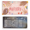Size Matters 05 | Tropical Long Nail Stamping Plates | MoYou London
