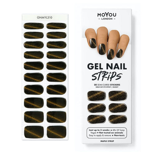 Maple Syrup Nail Strips | MoYou London