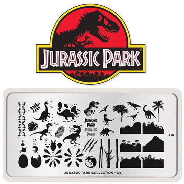 JURASSIC PARK COLLECTION | Movie Nail Stamping Plates | MoYou London